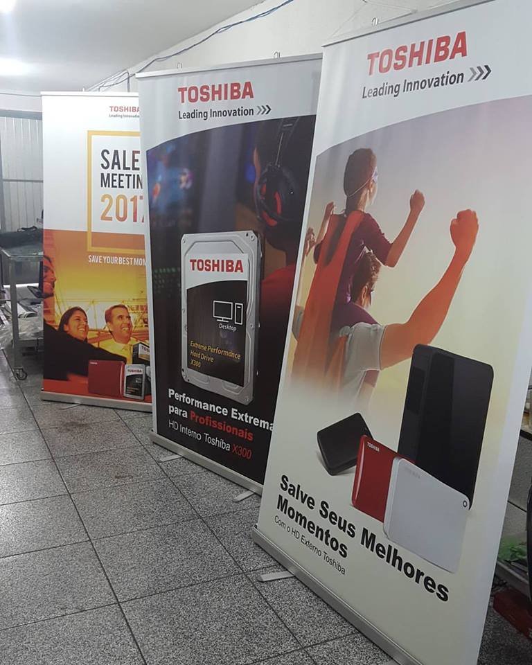 Roll up lona comunicação visual | GO Printing | Fone: (11) 3796-2978